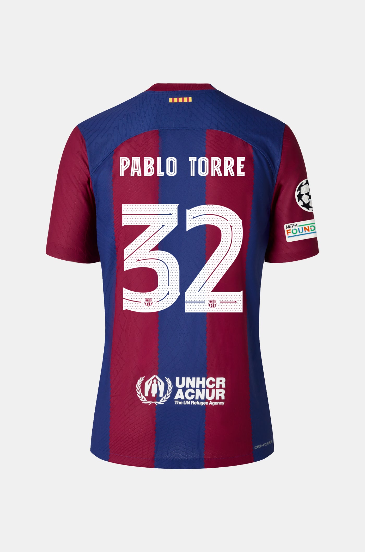 UCL FC Barcelona home shirt 23/24 - Women - PABLO TORRE – Barça ...