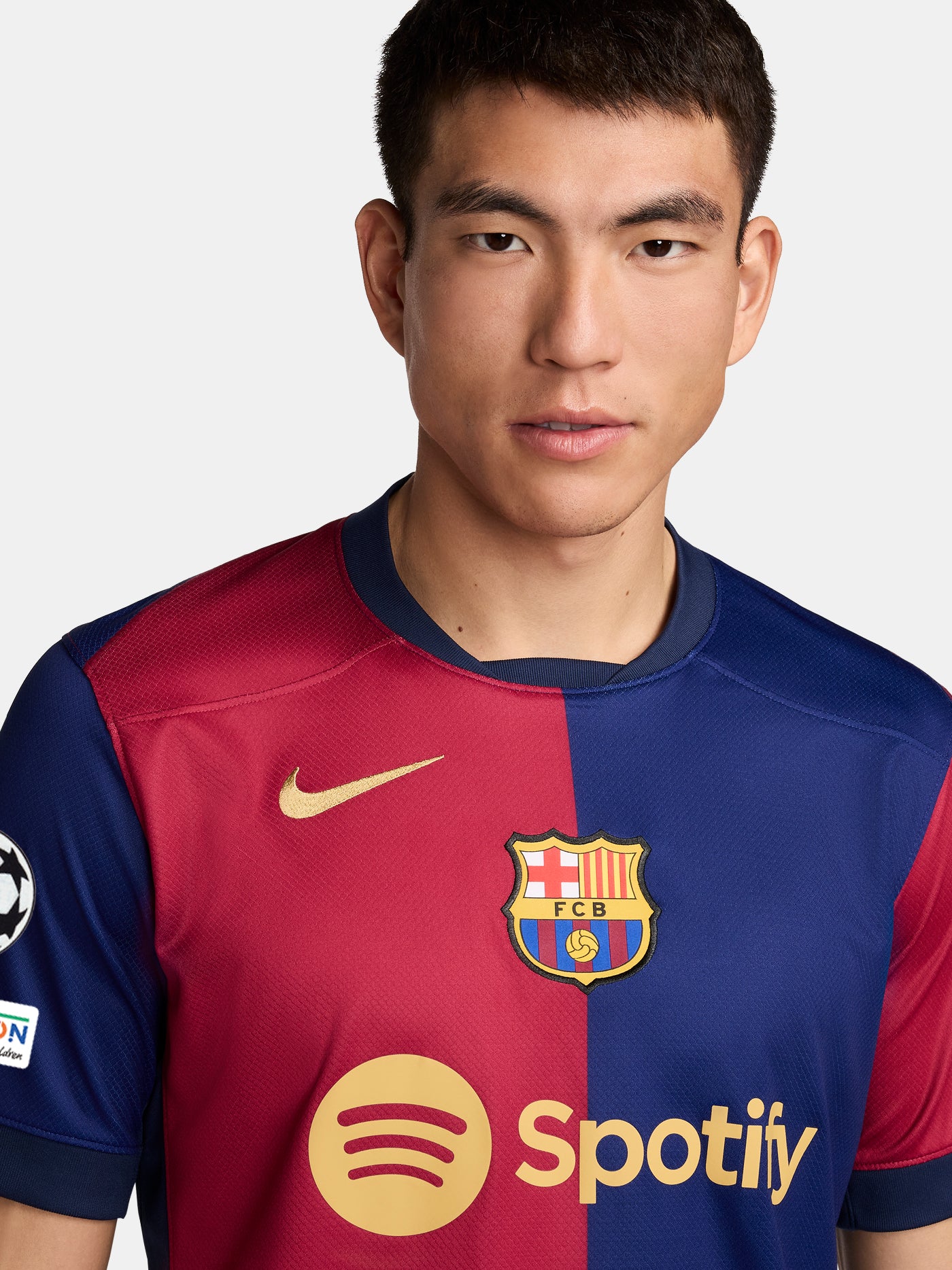 Ucl Mens Home Jersey 24 25 Fc Barcelona Barça Official Store Spotify