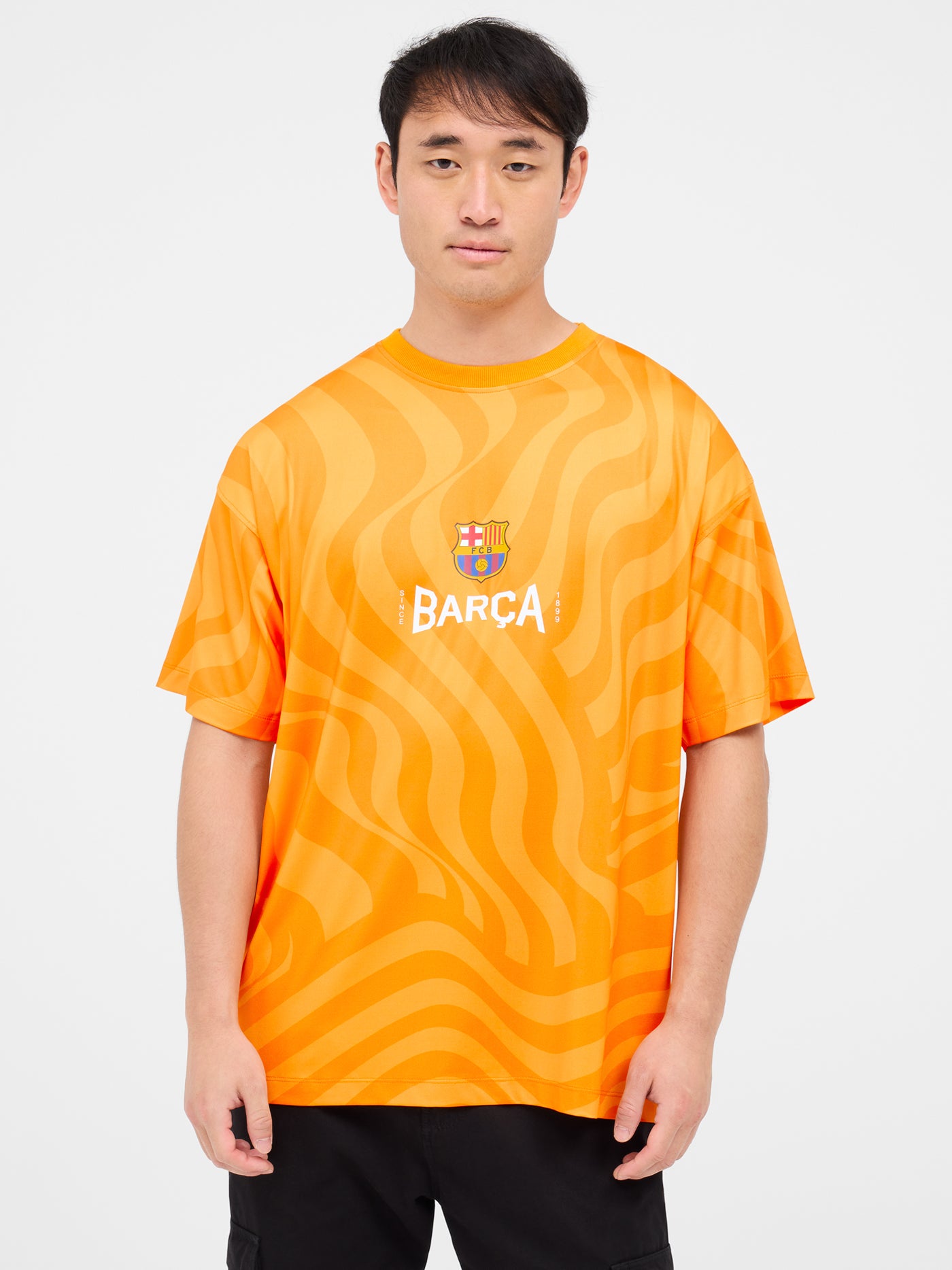 Kit Camiseta Fcb 2019 2020 Camiseta De Manga Corta Con Trama Barça ...