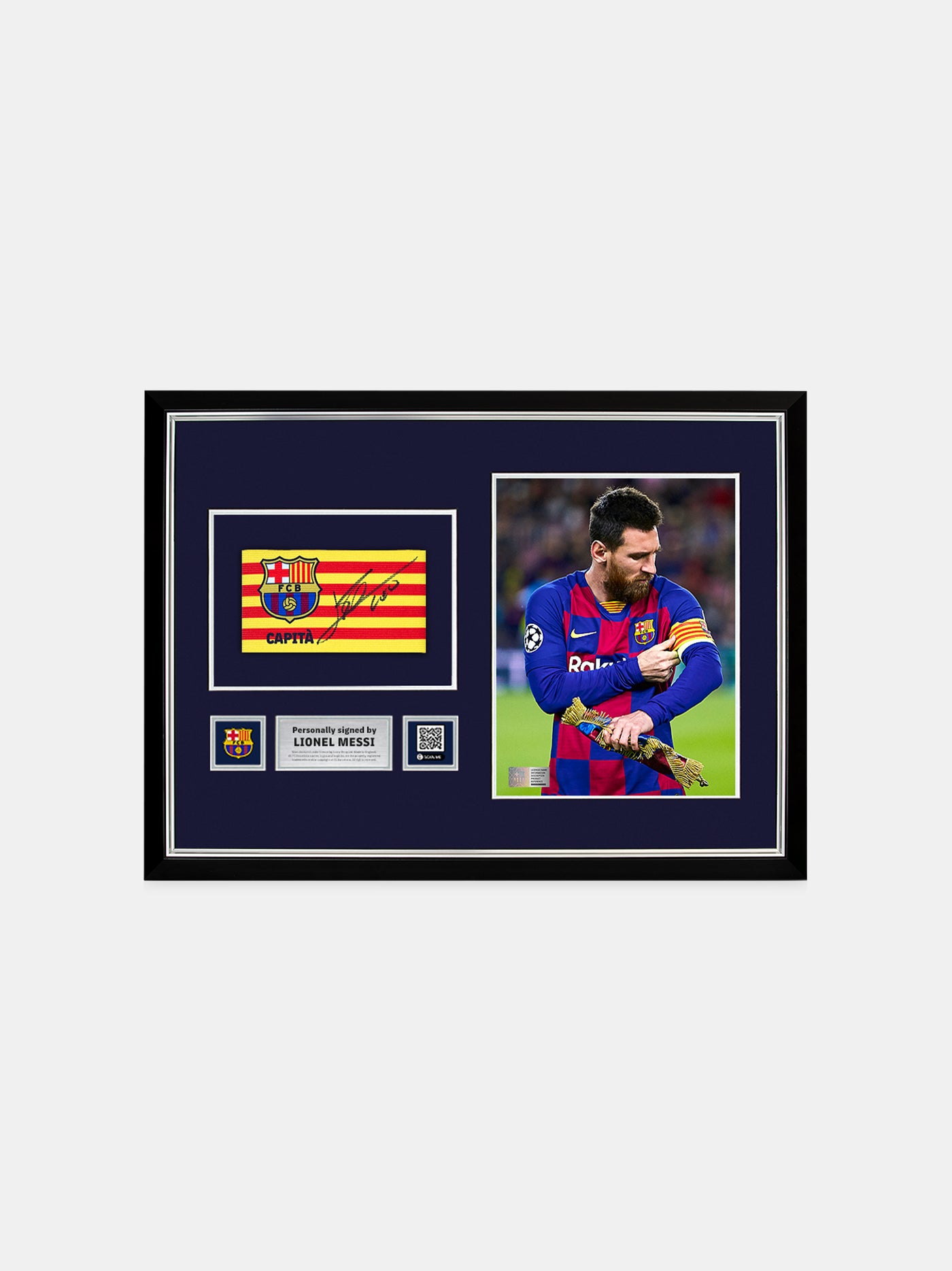 MESSI | Lionel Messi Official FC Barcelona Signed and Framed Branded ...