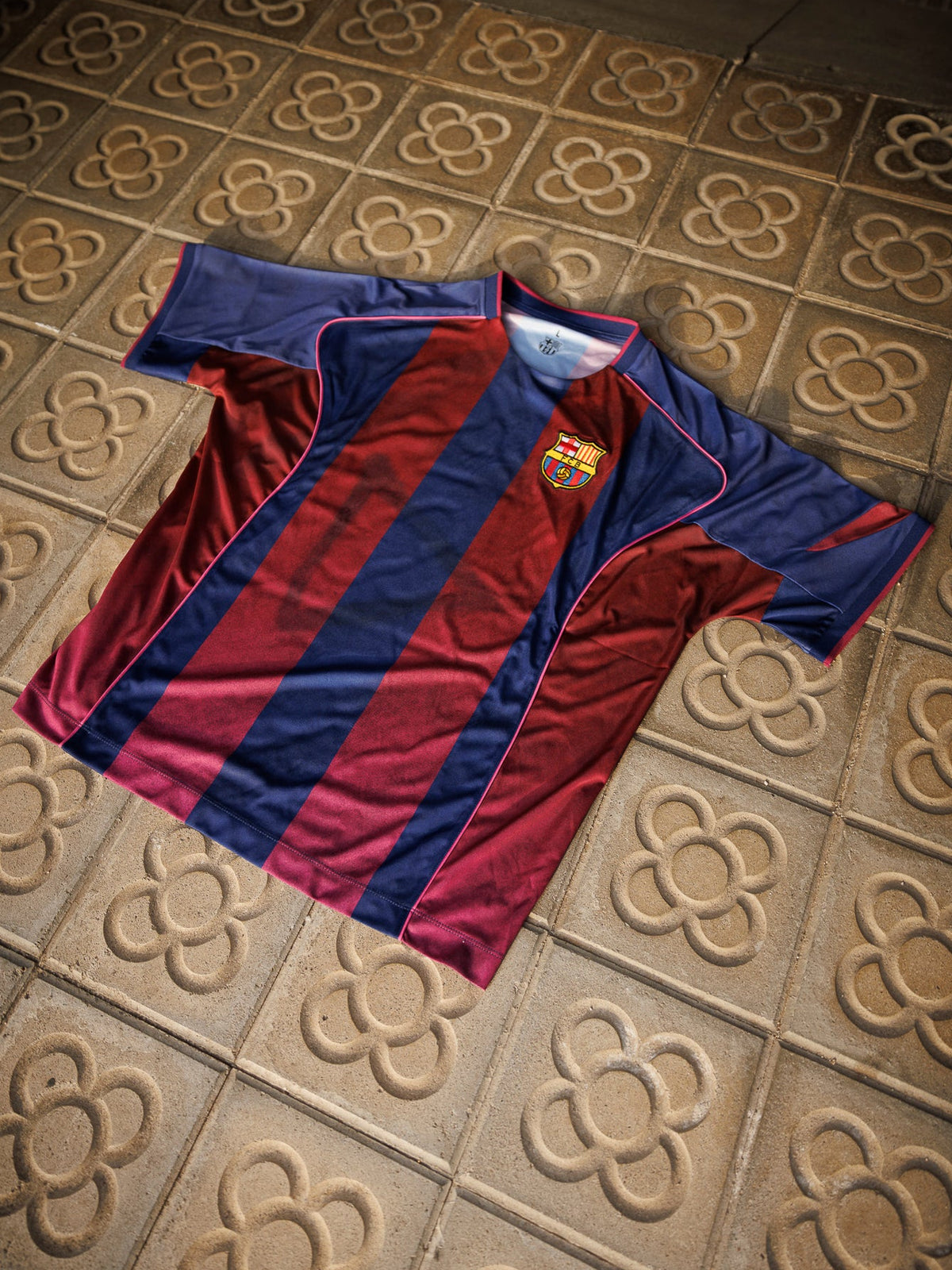 Ed Sheeran x FC Barcelona x Spotify Retro 2004/05 Home Play Jersey ...