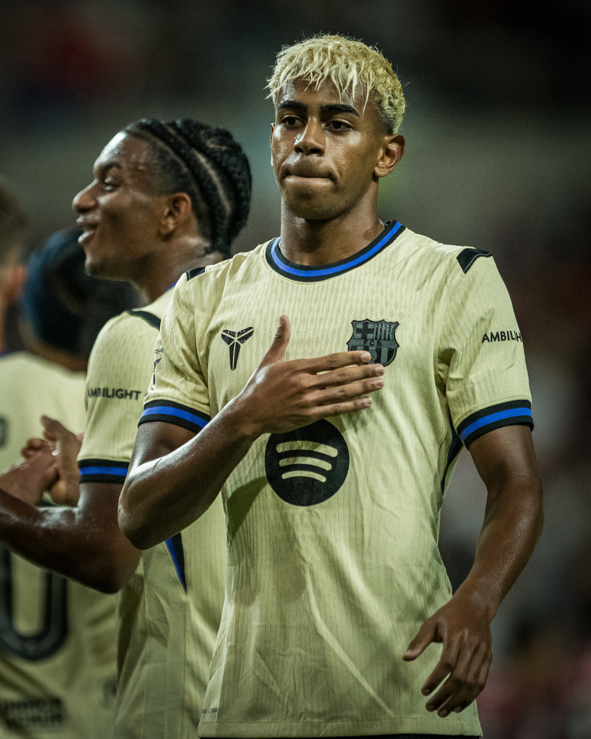 LAMINE YAMAL | UCL Men's away jersey 25/26 FC Barcelona x Kobe Bryant ...