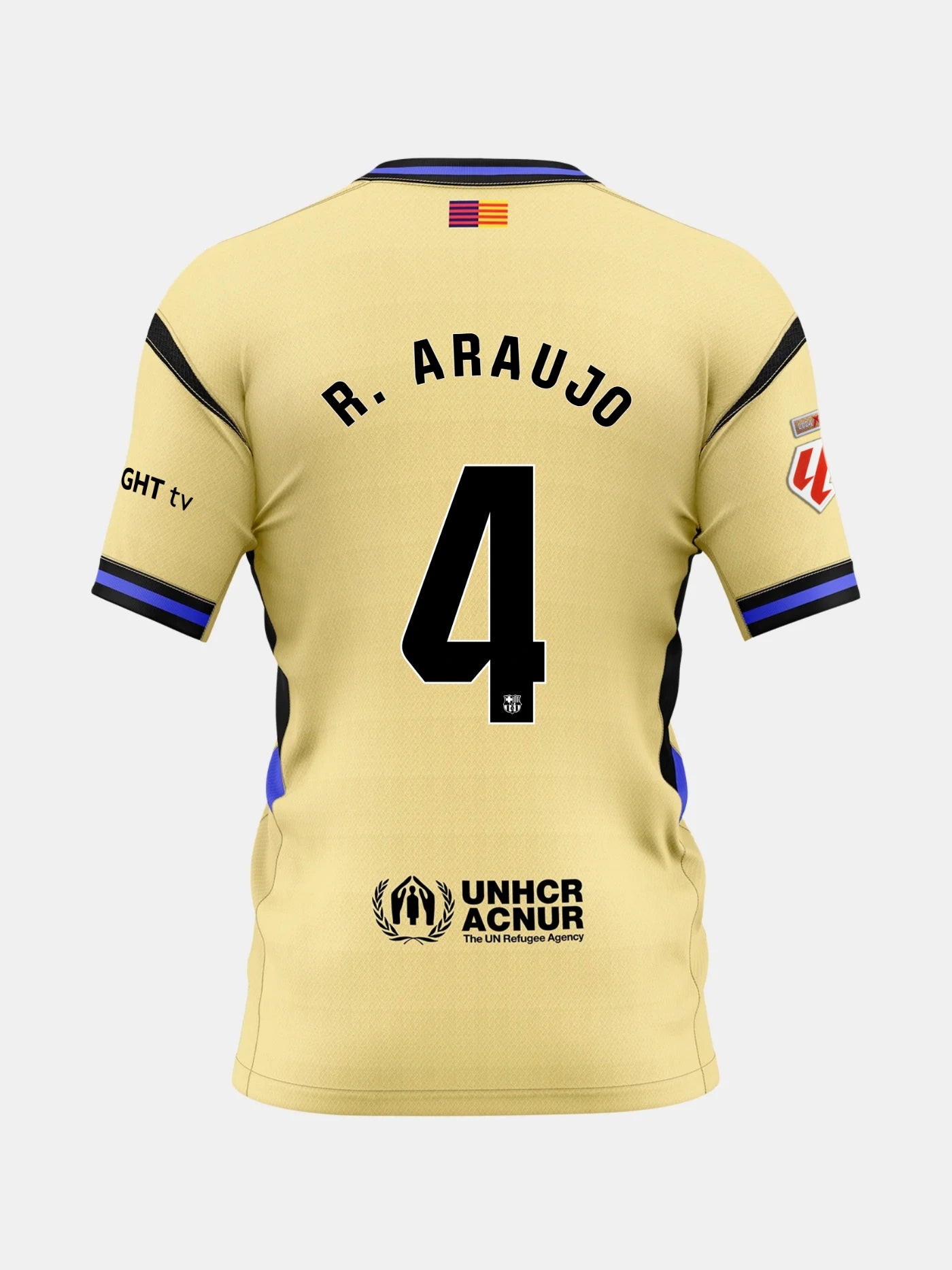 R. ARAUJO | La Liga Men's away jersey 25/26 FC Barcelona x Kobe Bryant ...