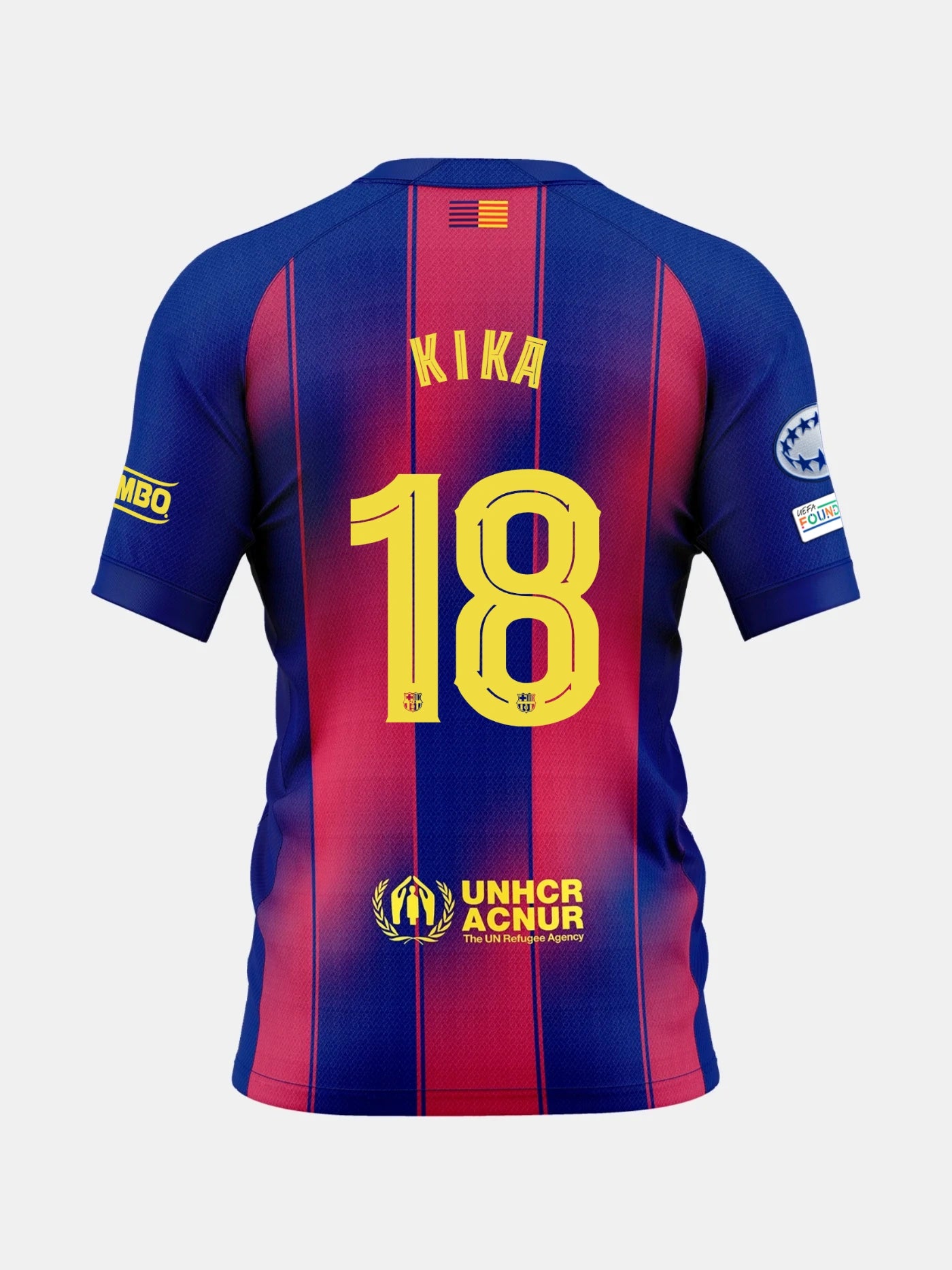 KIKA | UWCL Women's home jersey 25/26 FC Barcelona – Barça Official Store