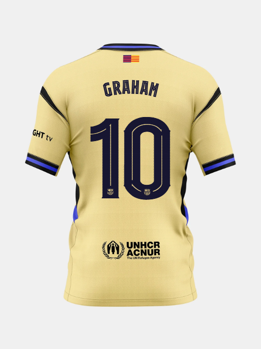 GRAHAM | Younger kids away kit 25/26 FC Barcelona x Kobe Bryant – Barça ...