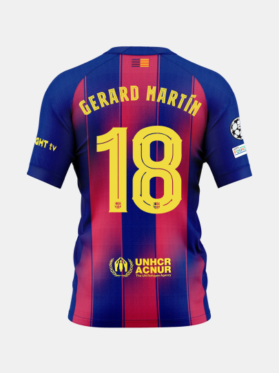 GERARD MARTIN | UCL Men's home jersey 25/26 FC Barcelona - Player's Ed ...
